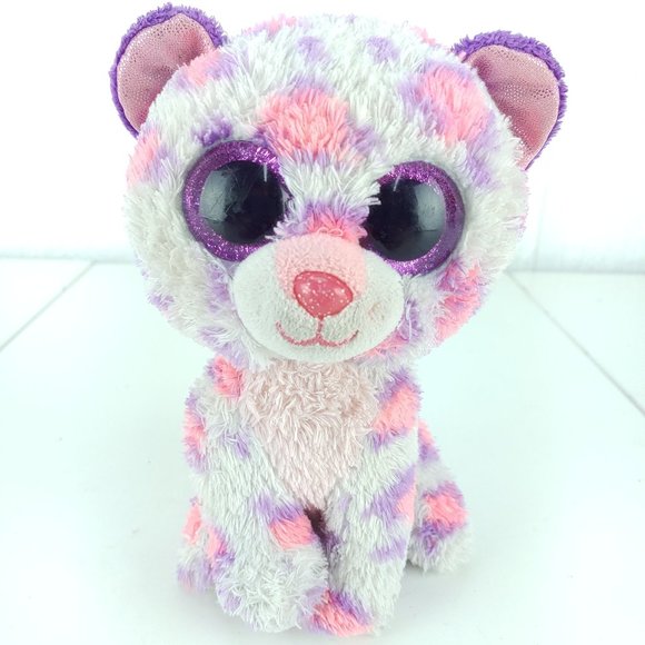 Ty | Toys | Ty Beanie Boos Serena Snow Leopard Plush 6 Stuffed Animal ...